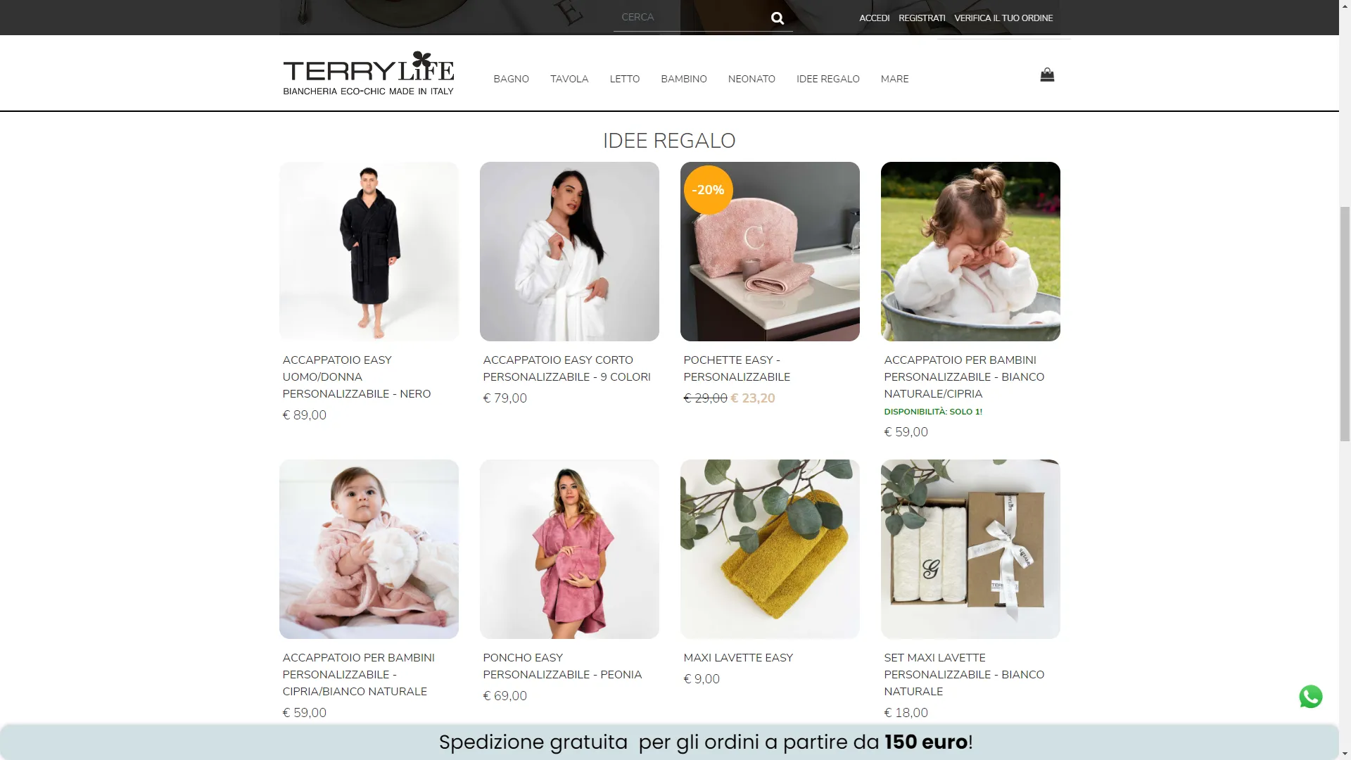 Terry Life E-commerce